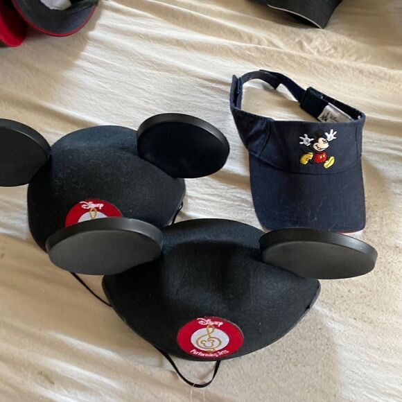 Disney | Accessories | Bundleofdisneyhatsseepictures | Poshmark
